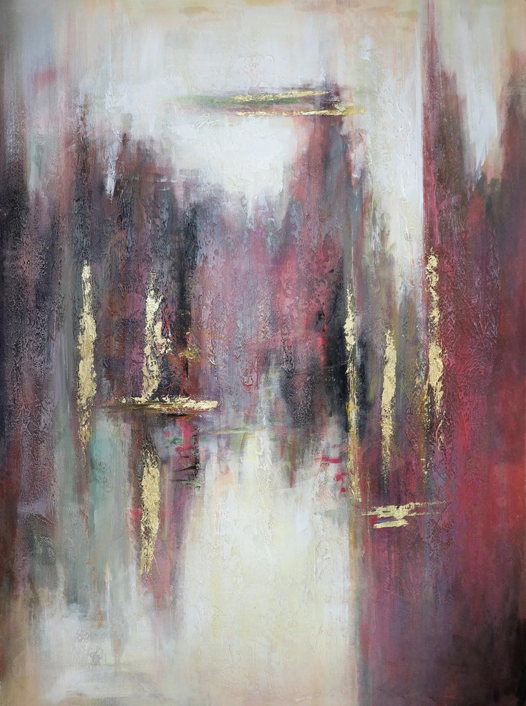 XXXLutz OLEJOMALBA, abstraktní, 90/120 cm Monee - Olejomalby - 0031370207