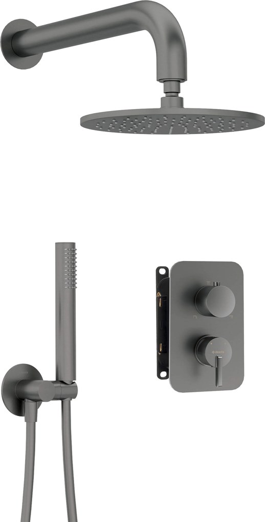 Deante Concealed shower set, with mixer BOX - with shower head