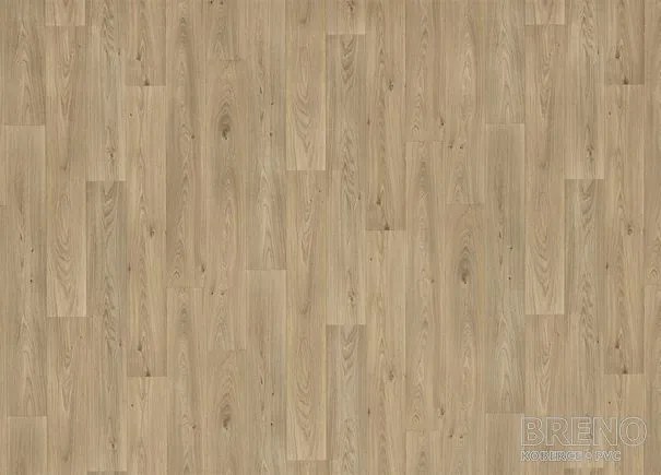 Breno PVC BLACKTEX Gambel Oak 119M – světle hnědé dřevo, šíře 300 cm