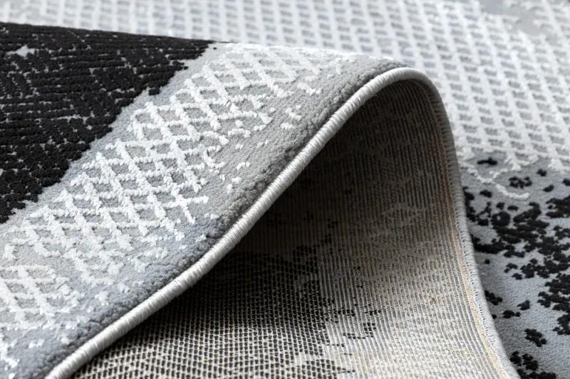 Dywany Łuszczów Kusový koberec Core A004 Frame black/light grey Rozměry koberců: 180x270