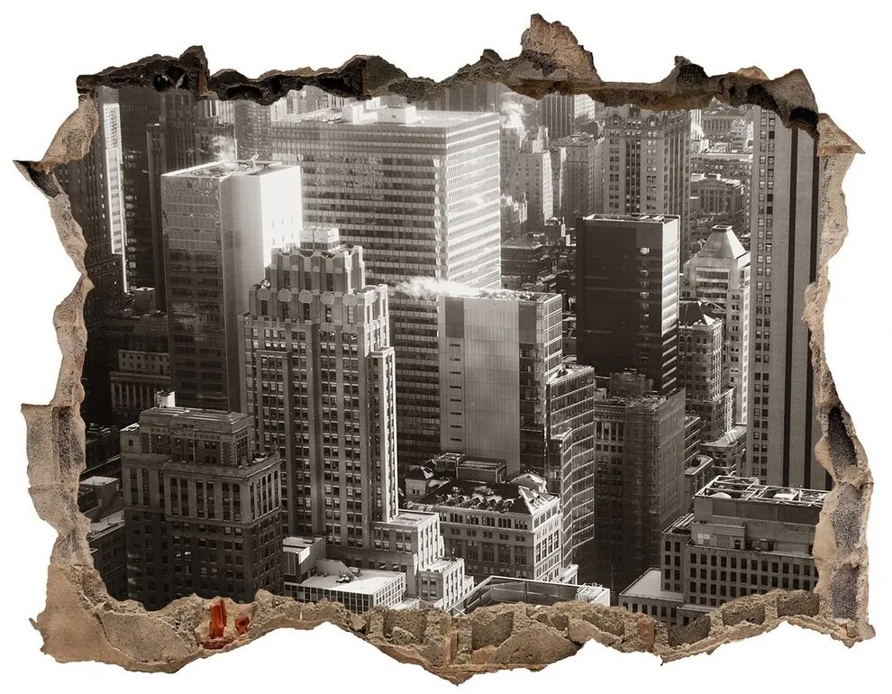 Wallmuralia Fototapeta díra na zeď 3D New York 95x64 cm