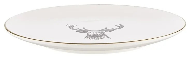 Butlers ALPINE LODGE Snídaňový talíř jelen 21,5 cm