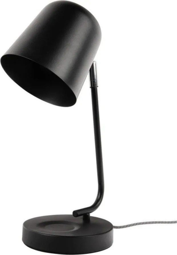 Černá stolní lampa (výška 38,5 cm) Encantar – Leitmotiv Biano.cz
