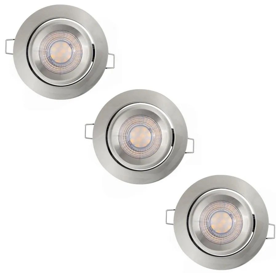 Osram - SADA 3x LED Stmívatelné podhledové svítidlo LED/4,9W/230V