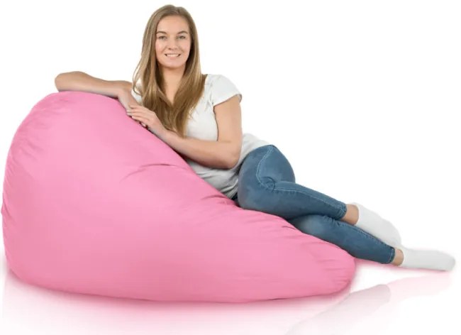 Sedací vak SAKO pudrově růžový OUTDOOR