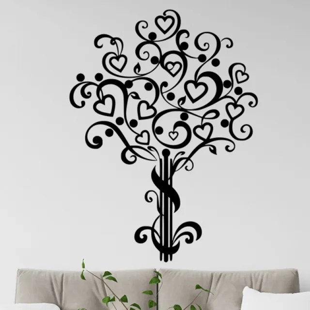 Samolepka Strom srdce