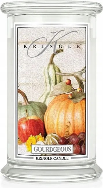 Gourdgeous – Kringle Candle – velká svíčka se dvěma knoty (624 g)