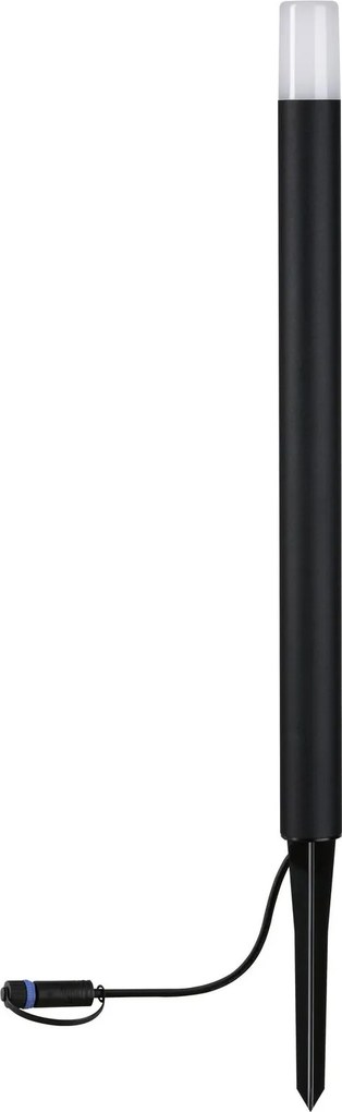 P 94537 Plug & Shine stojací svítidlo Flarea 600mm IP65 3,6W 3.000K černá - PAULMANN