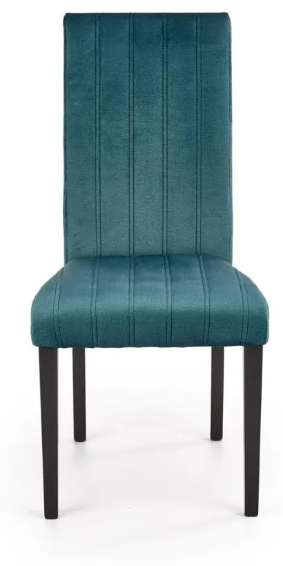 Jídelní židle Diego 2, zelená / černá