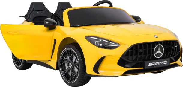 Elektrické autíčko Mercedes Benz GT63 AMG žluté