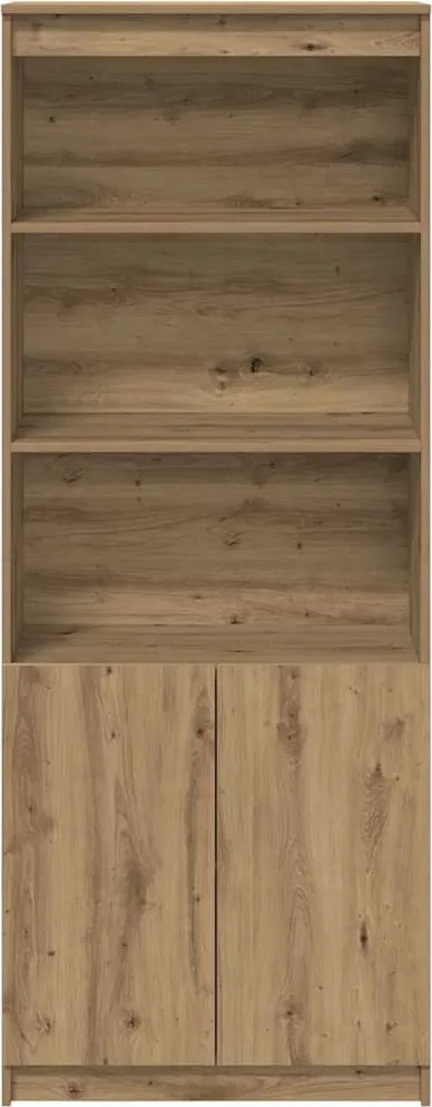 Vysoká deska Artisan Dub 70x35x180 cm kompozitní dřevo 3328479