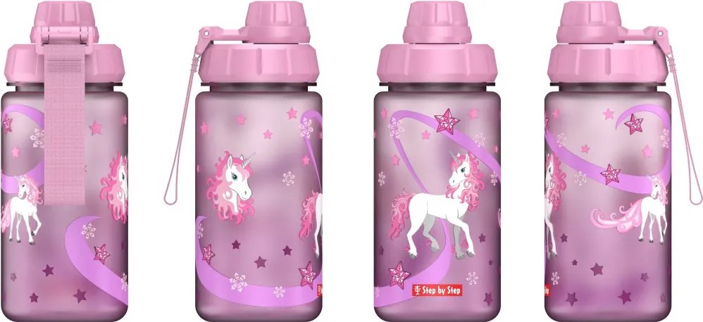 Tritanová láhev na pití Step by Step 0,55 l, Sweet Unicorn