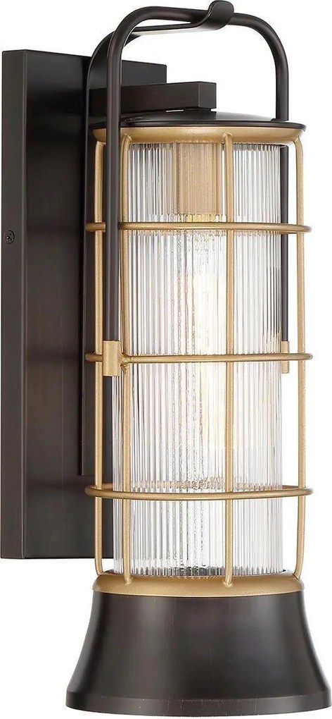 XXXLutz VENKOVNÍ NÁSTĚNNÉ SVÍTIDLO, 41,1/15,3/18,4 cm Elstead Lighting - Online Only svítidla - 009093019901