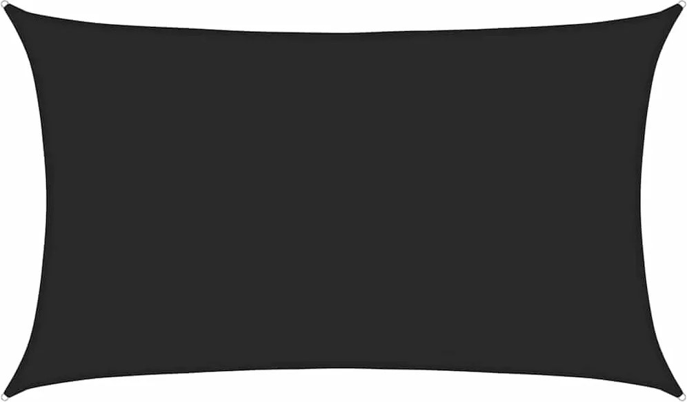 Stínící plachta 160 g/m² černá 5 x 8 m HDPE 311743