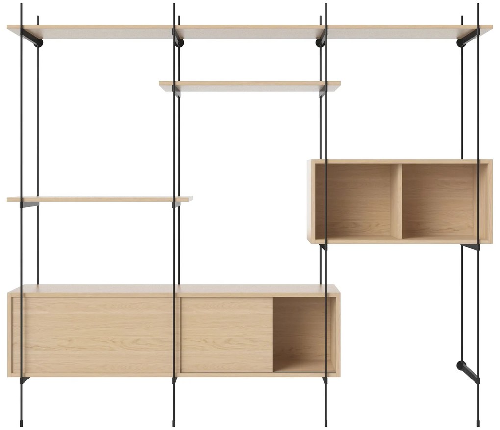 Bolia designové knihovny ROD Shelf 10