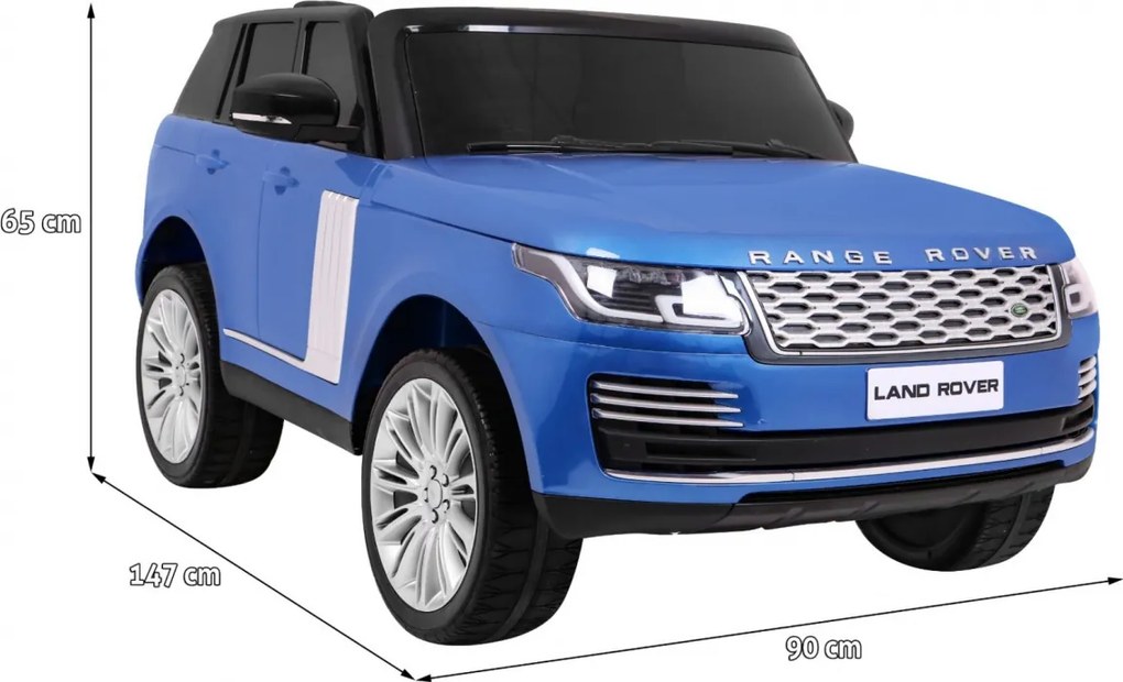 Ramiz Range Rover HSE lakované dětské auto pro 2 děti modré SUV