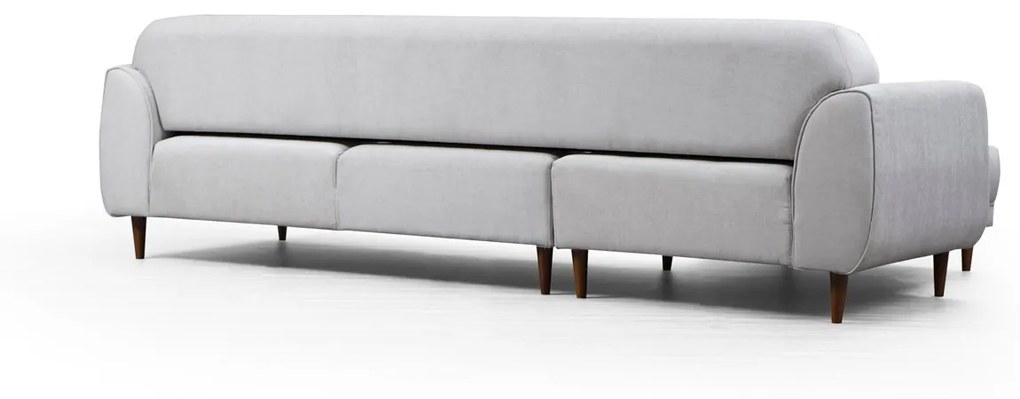 Designová sedačka Haylia 287 cm béžová - levá