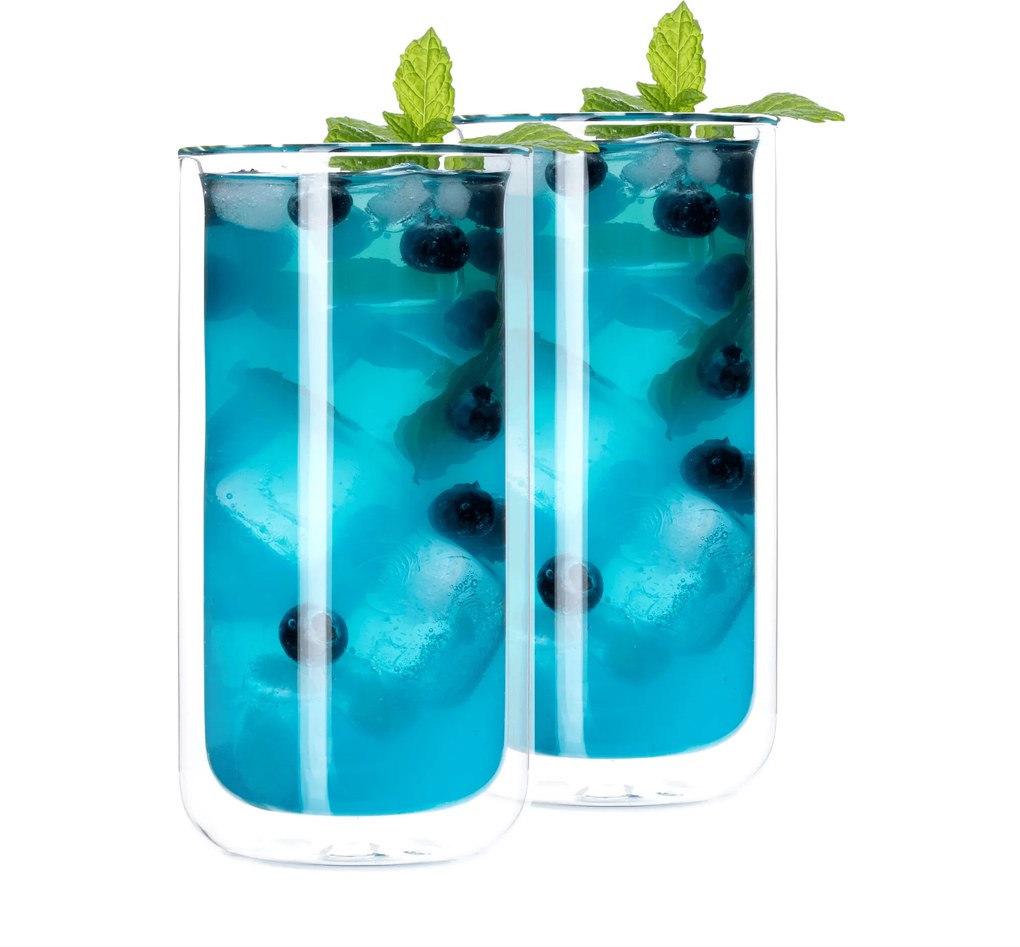Termo sklenice, set 2 ks, na drink, 300 ml, HOTCOLD TYP 13