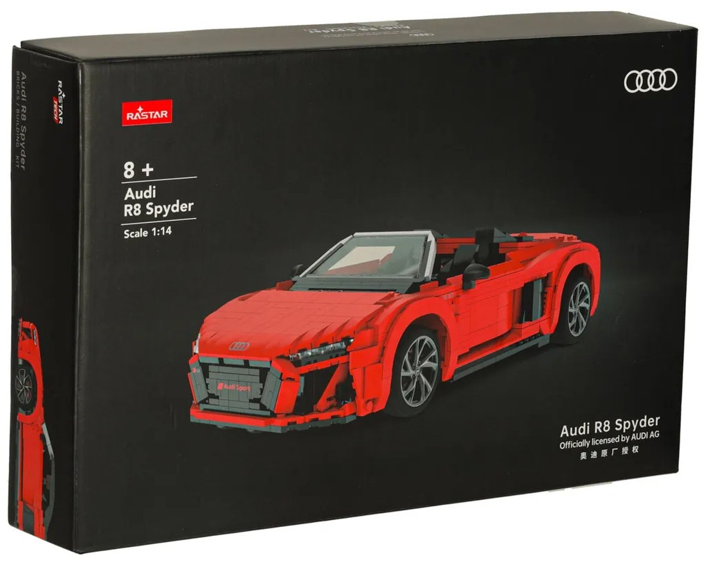 Creative Corner RC auto 1:14 AUDI R8 Spyder cihly