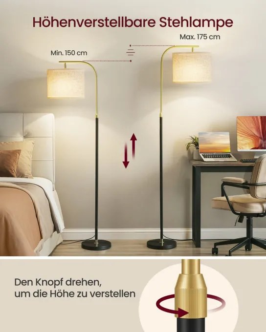 Stojící lampa se stínítkem LFL006BD02