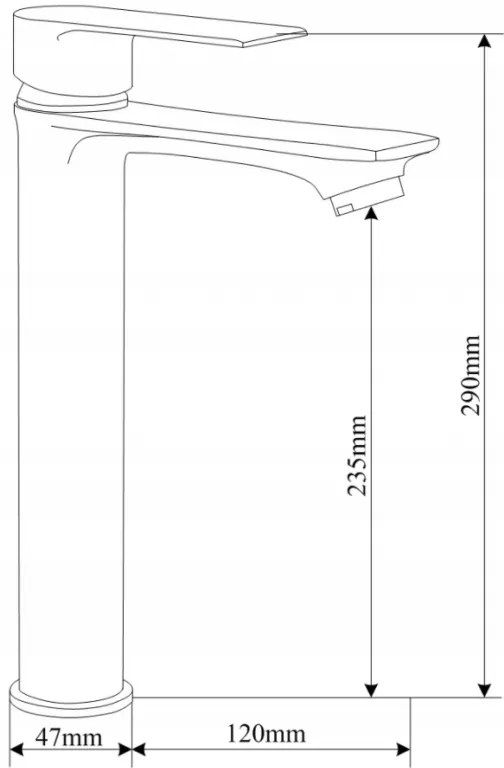 Mexen Royo vanová sada R05, chrom - 72213R05-00