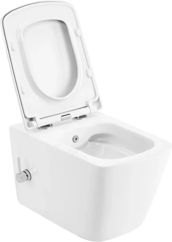 UPTrend Závěsná WC mísa s funkcí bidetu ORION TR2237 včetně Soft-Close sedátka, bílá lesk