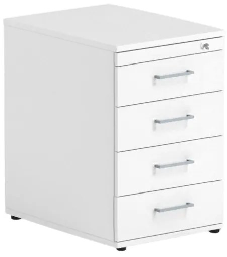 NARBUTAS - Kontejner pevný OPTIMA - 4x zásuvka + zámek 415x600x720
