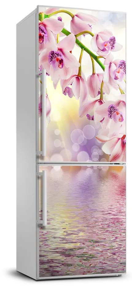 Wallmuralia Nálepka fototapeta na ledničku Orchidej 60x180 cm