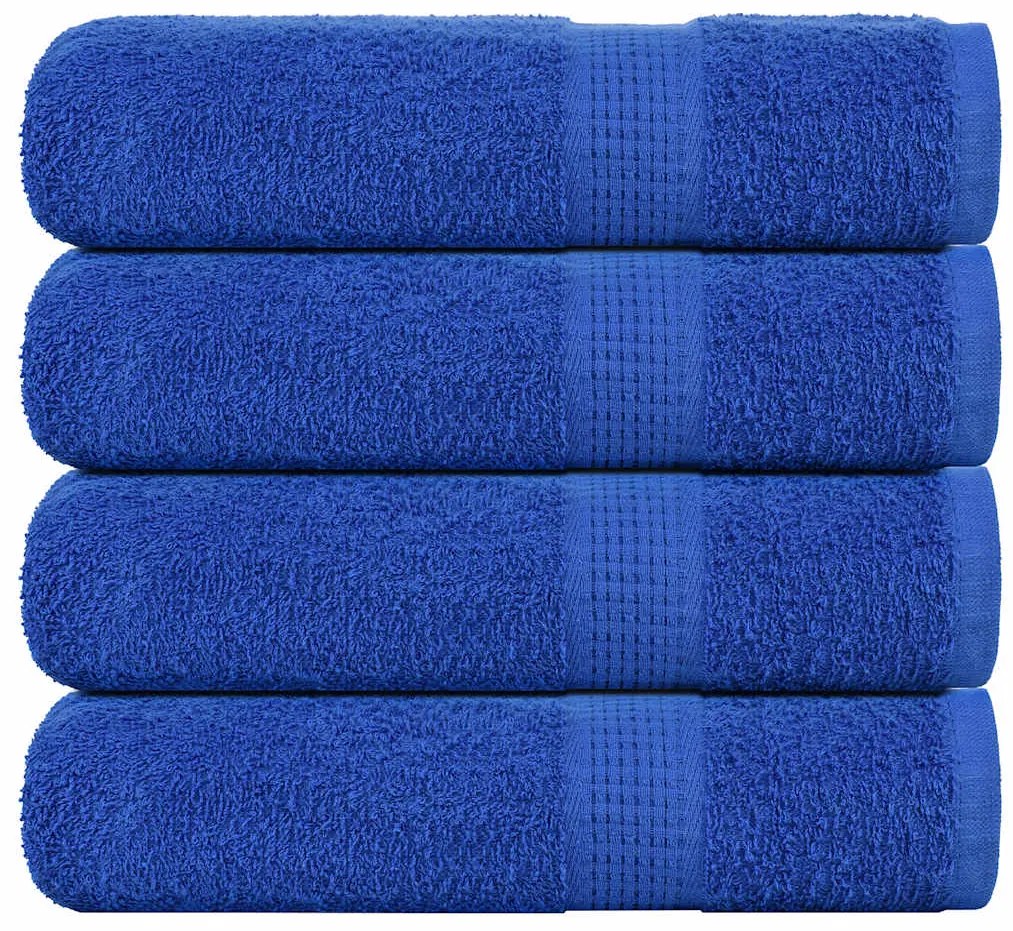 Ručníky FROGN 4 ks modré 100x150 cm 360 g/m² 136717