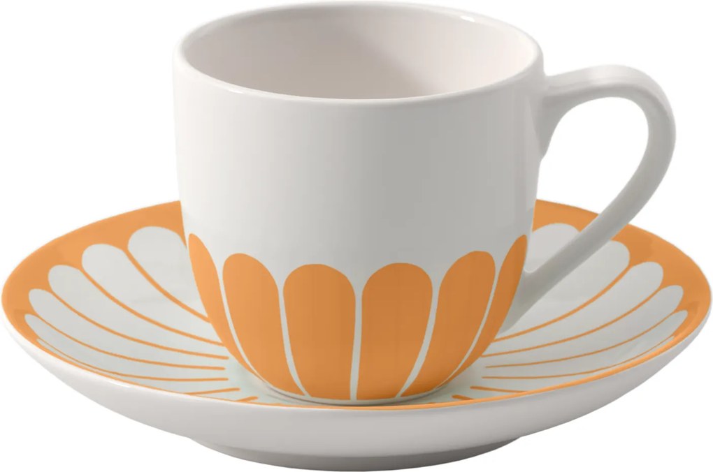 Villeroy&Boch Villeroy & Boch Fleur Soleil espresso šálek s podšálkem