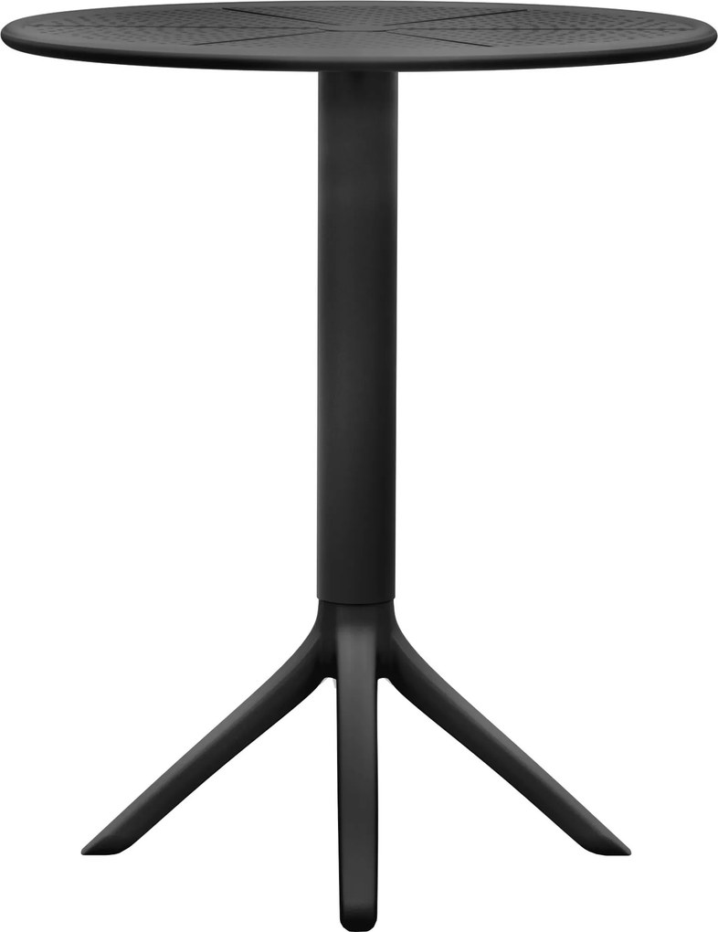Kulatý stůl Lacota 60 cm - černá