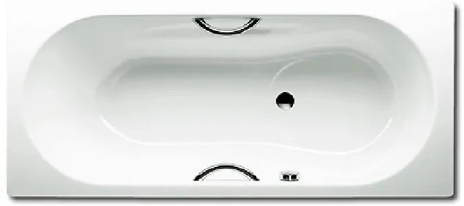 Kaldewei Ambiente - Obdélníková vana Vaio Set Star 945, 170x70 cm, s otvory pro madla, bílá 234523000001