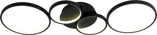BRILAGI - LED Stropní svítidlo ECHO LED/40W/230V 4000K 32x90 cm černá