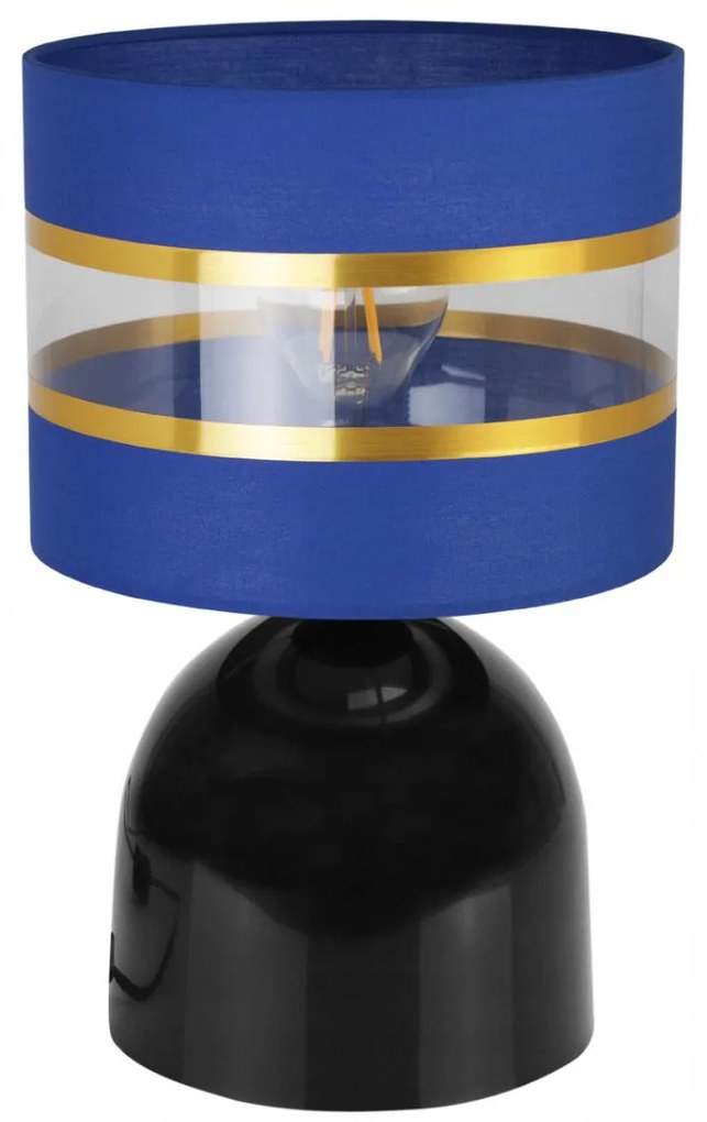 Stolní lampa Elegance, 1x textilní stínítko (výběr ze 6 barev), (výběr ze 2 barev konstrukce), g