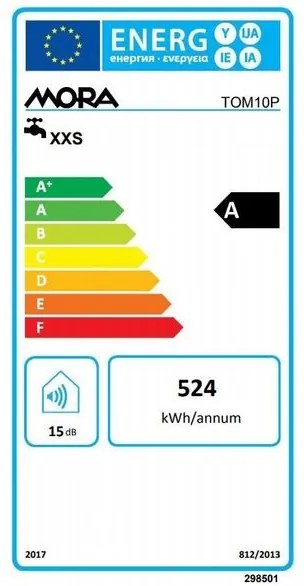 Mora TOM10P Elektrický zásobníkový ohřívač vody