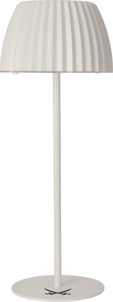 Sansibar Nabíjecí LED stolní lampa s USB a dotykovým stmívačem (béžová)