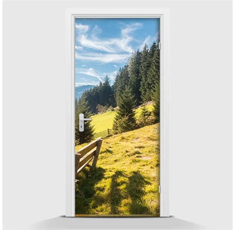 Samolepící fototapeta - Hory české 95 x 210cm