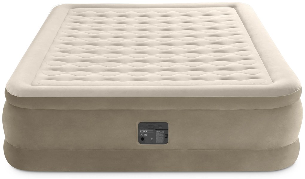 INTEX QUEEN ULTRA PLUSH AIRBED WITH FIBER-TECH BIP 152x203x46 cm 64428NP