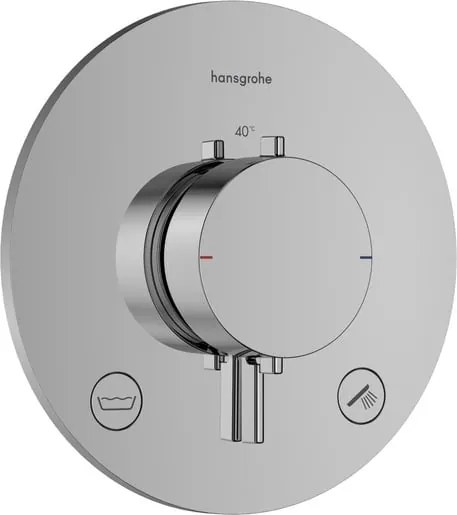 Hansgrohe Ecostat Comfort S sprchová a vanová baterie bez podomítkového tělesa chrom 33718000