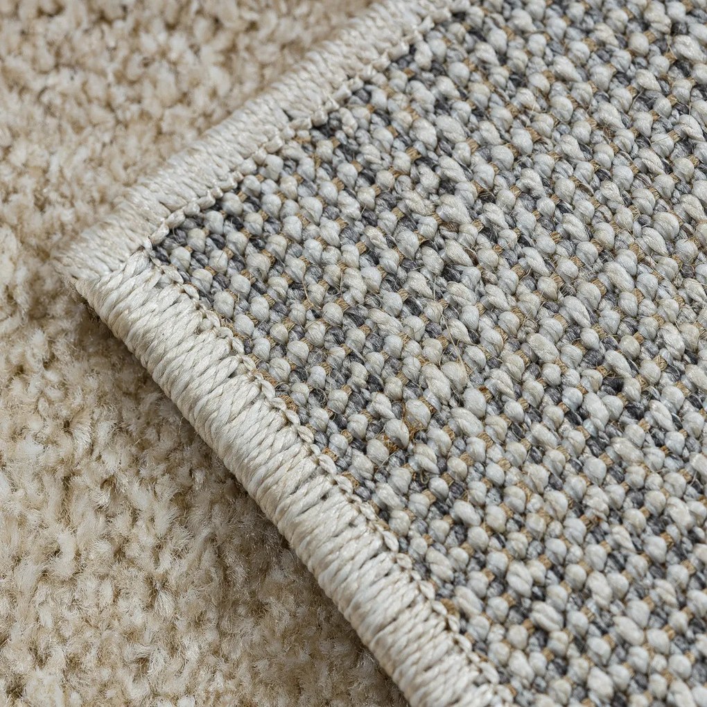 Dywany Łuszczów, Kusový koberec Fusion 0808 cream/l. beige, 120x170, béžová, kancelář