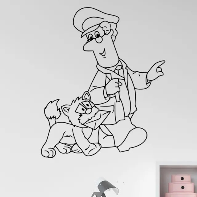 Samolepka Pošťák Pat