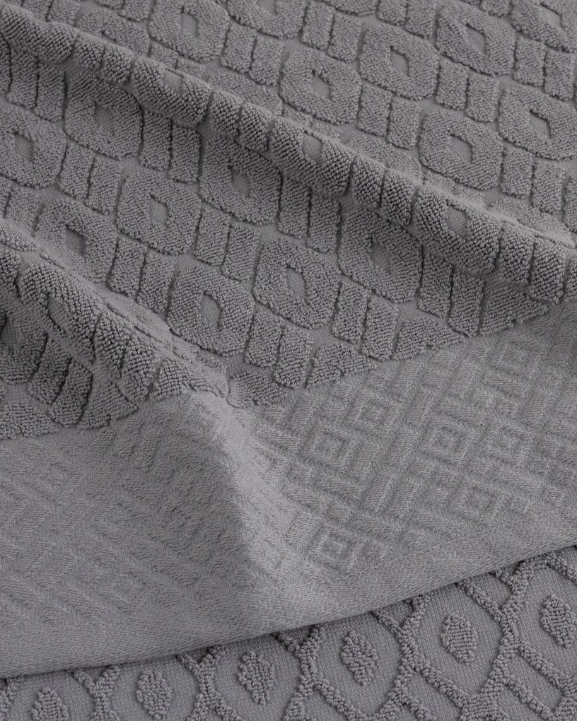 Ručník Lattice 70x140 cm stone grey