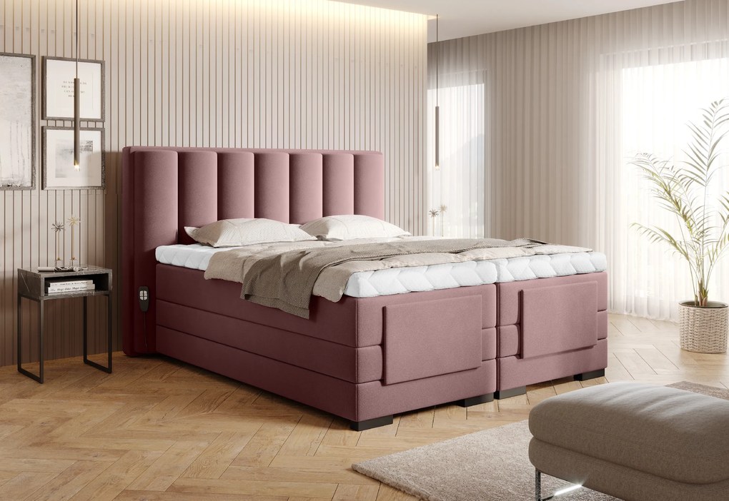 Veros boxspring postel 140x200 Materiál / Dekor: Loco 4