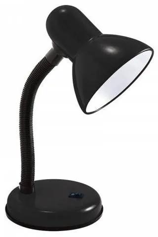 LED retro kancelářská stolní lampa MICHIGAN, 5W, teplá bílá, RGB, černá Plx MICHIGAN