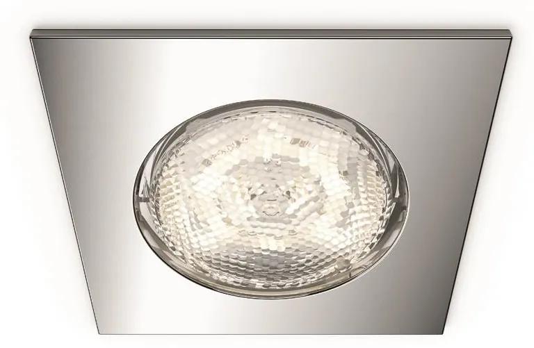LED podhledové osvětlení do koupelny DREAMINES, 1,4W, teplá bílá, hranaté Philips DREAMINES 5900611P0