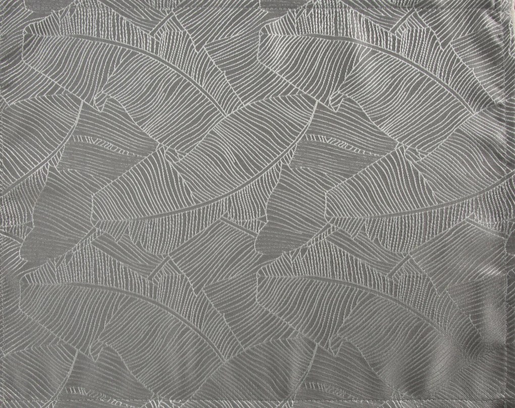 SADA 4 KS PROSTÍRÁNÍ NA STŮL ISLA 30X40 CM STŘÍBRNÁ