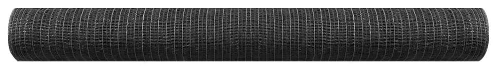 vidaXL Stínící tkanina antracitová 1,8 x 25 m HDPE 150 g/m²