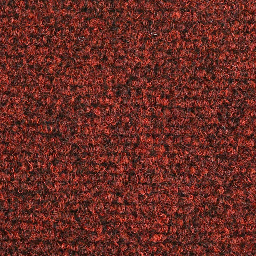 Schodové rohože samolepicí 30 ks 56 x 17 x 3 cm vínově červené půlkulaté 3365683
