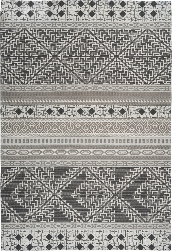XXXLutz VENKOVNÍ KOBEREC, 120/170 cm krémová, šedohnědá - Online Only koberce & rohožky - 005937002860