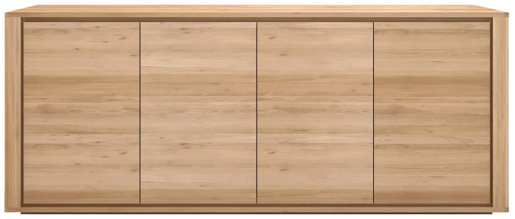 Ethnicraft designové komody Shadow Sideboard - 4 doors